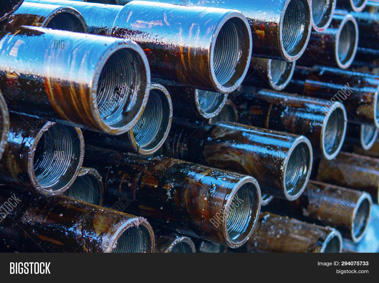 Pipe Metal Texture. Image & Photo (Free Trial) | Bigstock