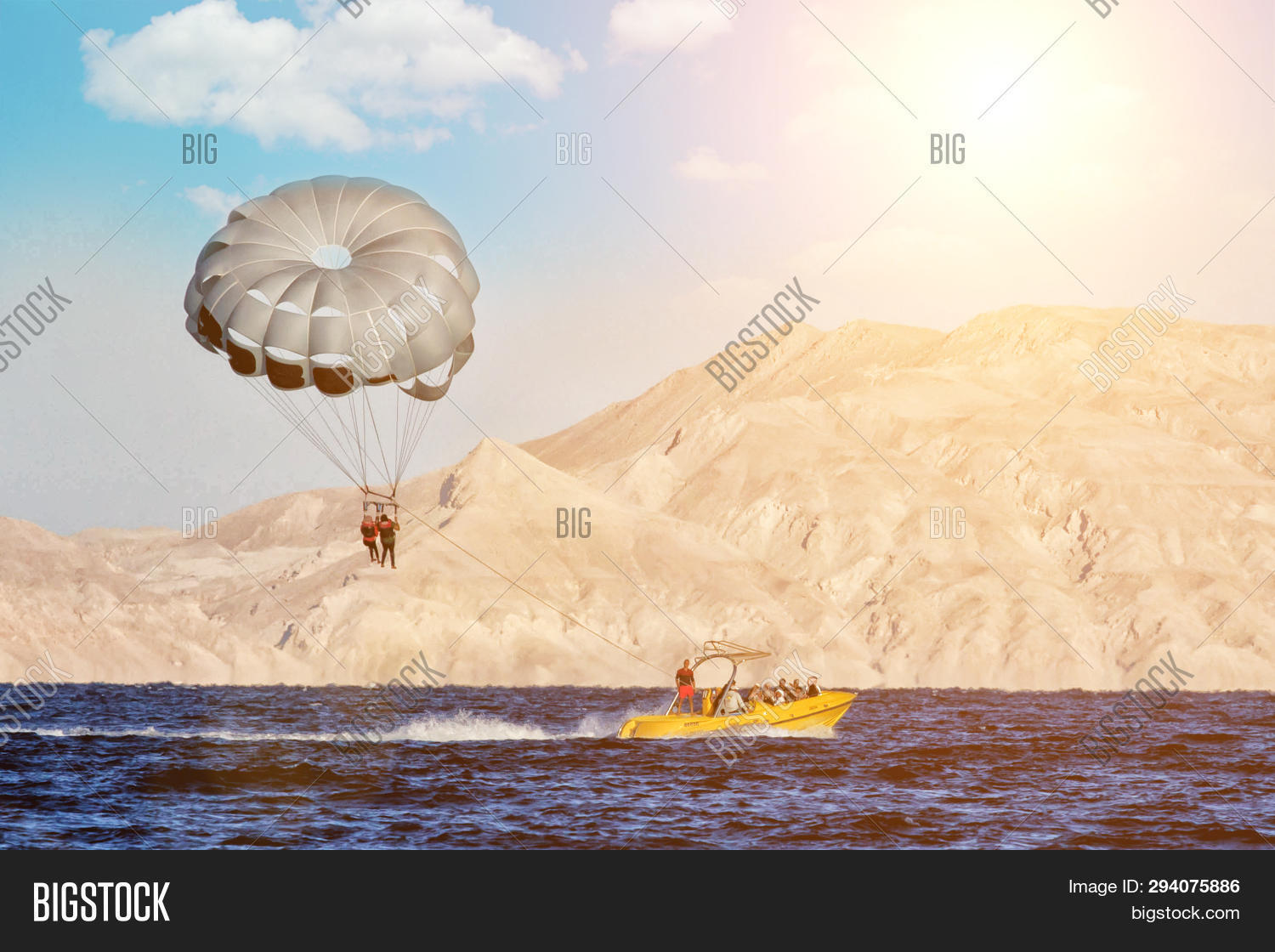 Air Parachute Sky. Image & Photo (Free Trial) | Bigstock