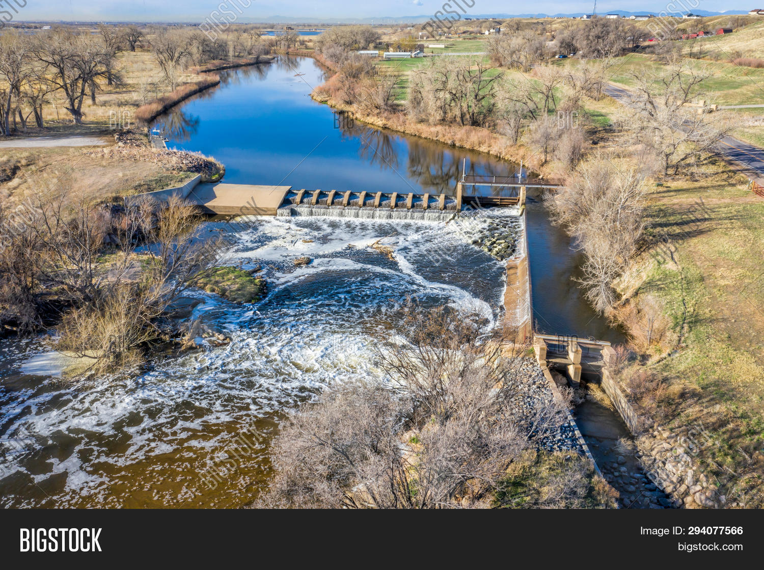 Water Diversion Dam On Image & Photo (Free Trial) | Bigstock