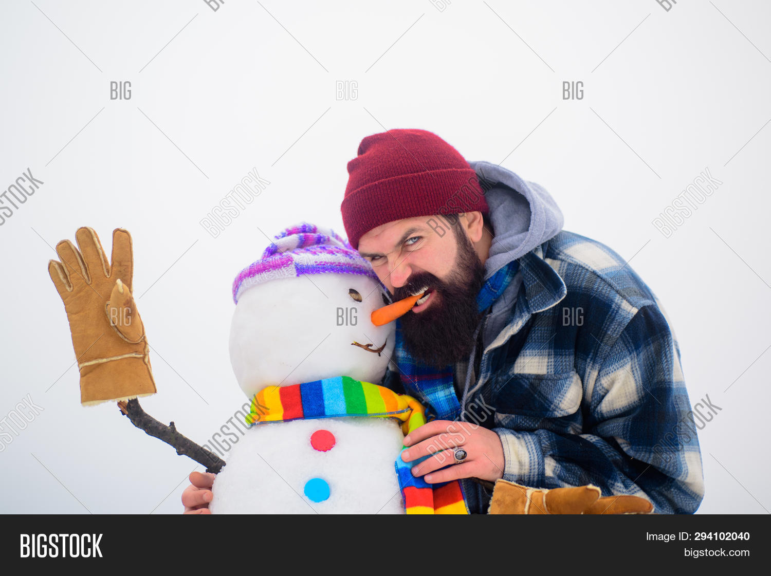 Angry Man Biting Off Image & Photo (Free Trial) | Bigstock