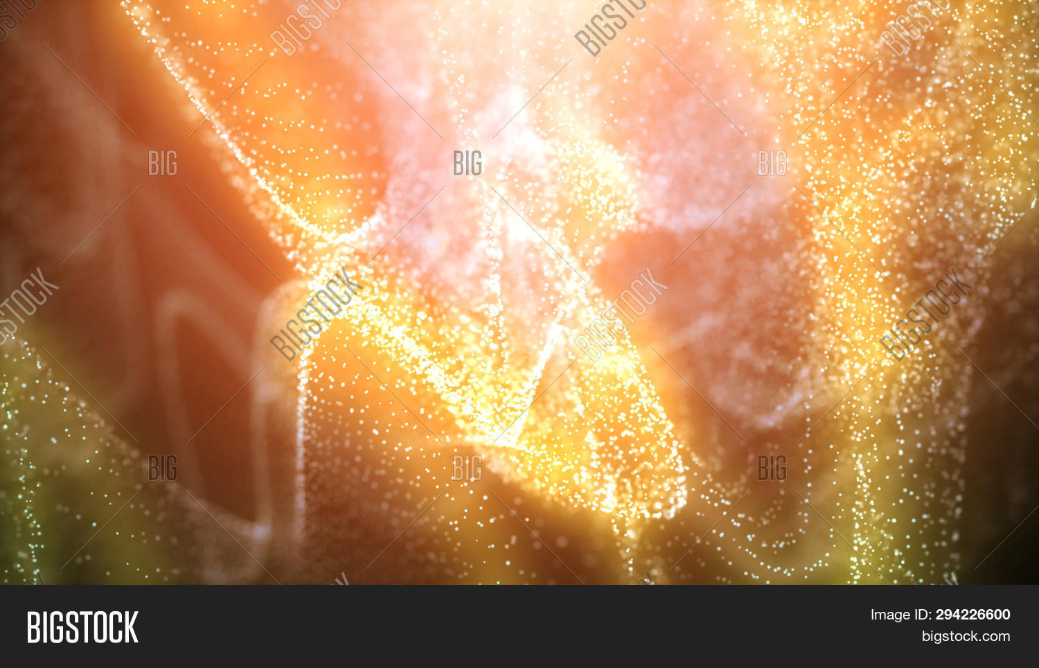 Digital Particles Image & Photo (Free Trial) | Bigstock