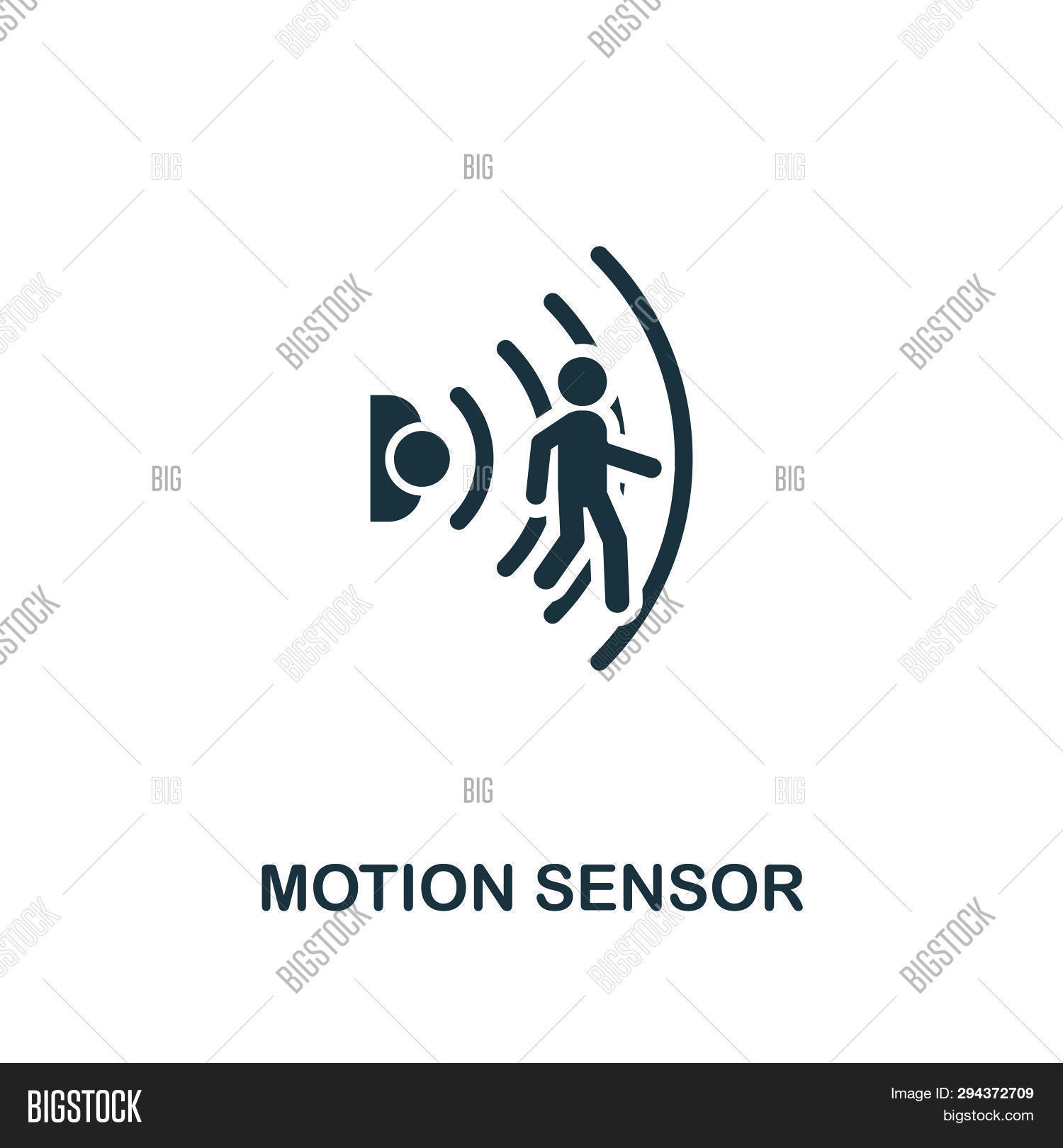 Motion Sensor Icon. Image & Photo (Free Trial) | Bigstock