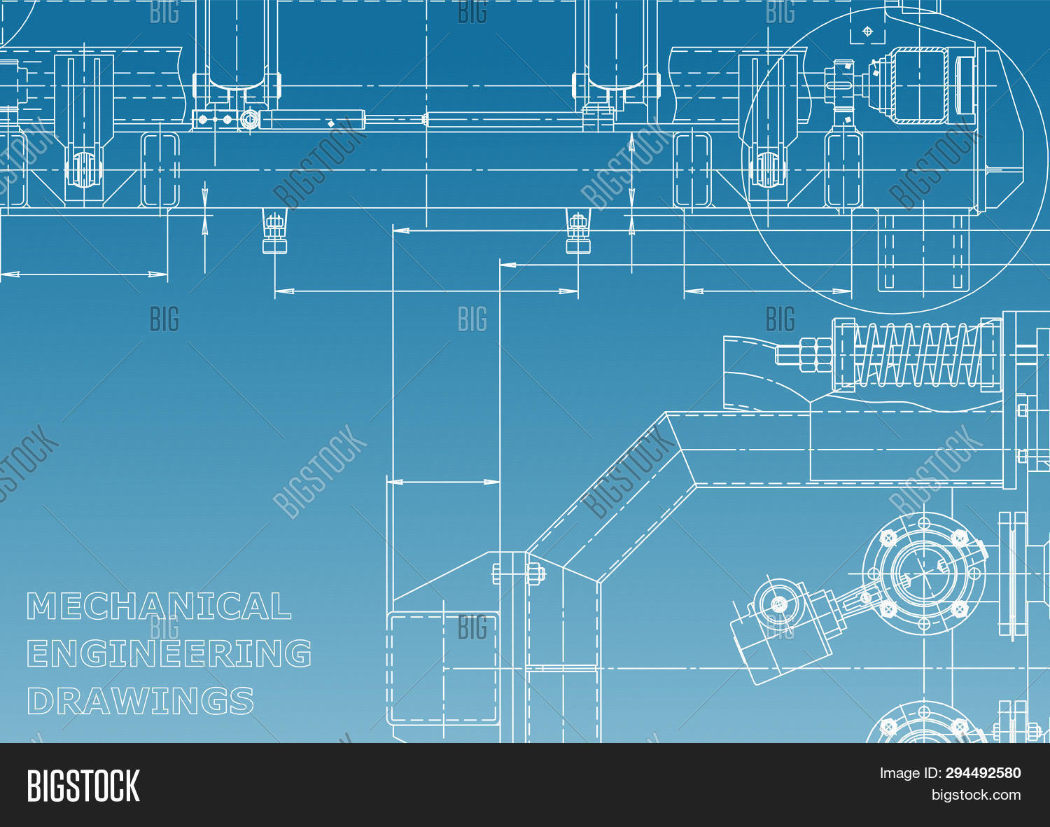 Blueprint. Vector Vector & Photo (Free Trial) | Bigstock