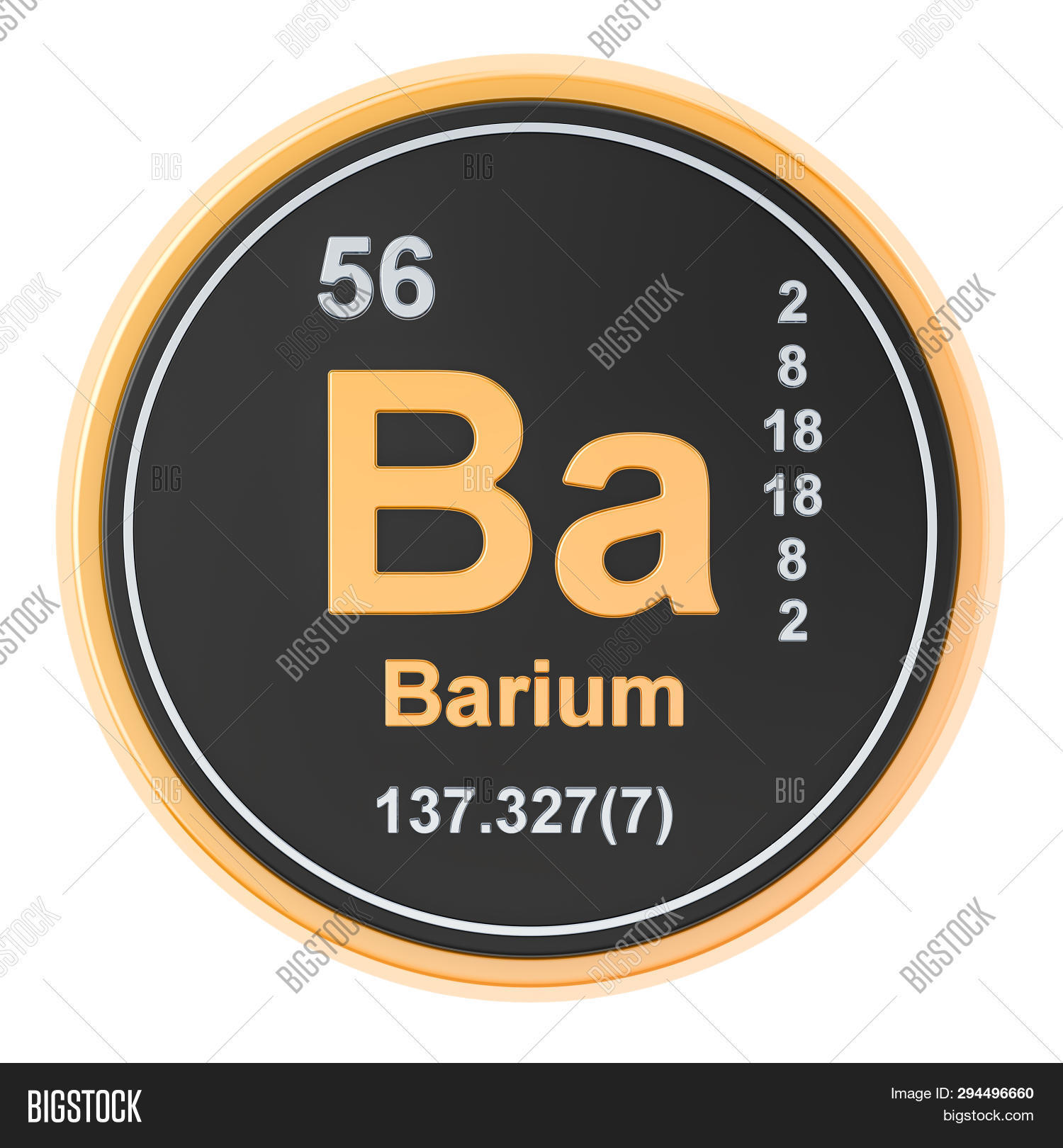 Barium Ba Chemical Image & Photo (Free Trial) | Bigstock