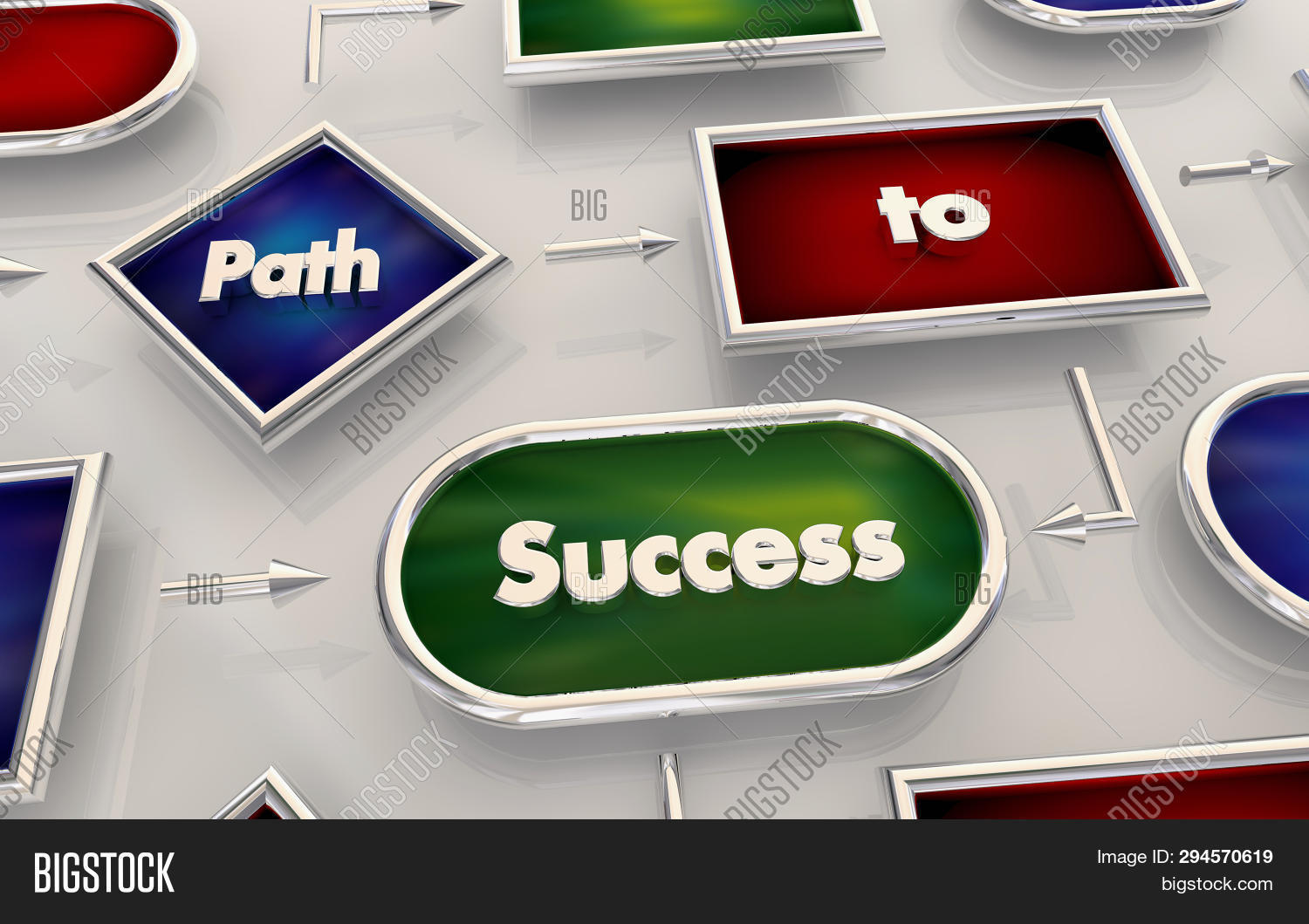 Path Success Right Way Image & Photo (Free Trial) | Bigstock
