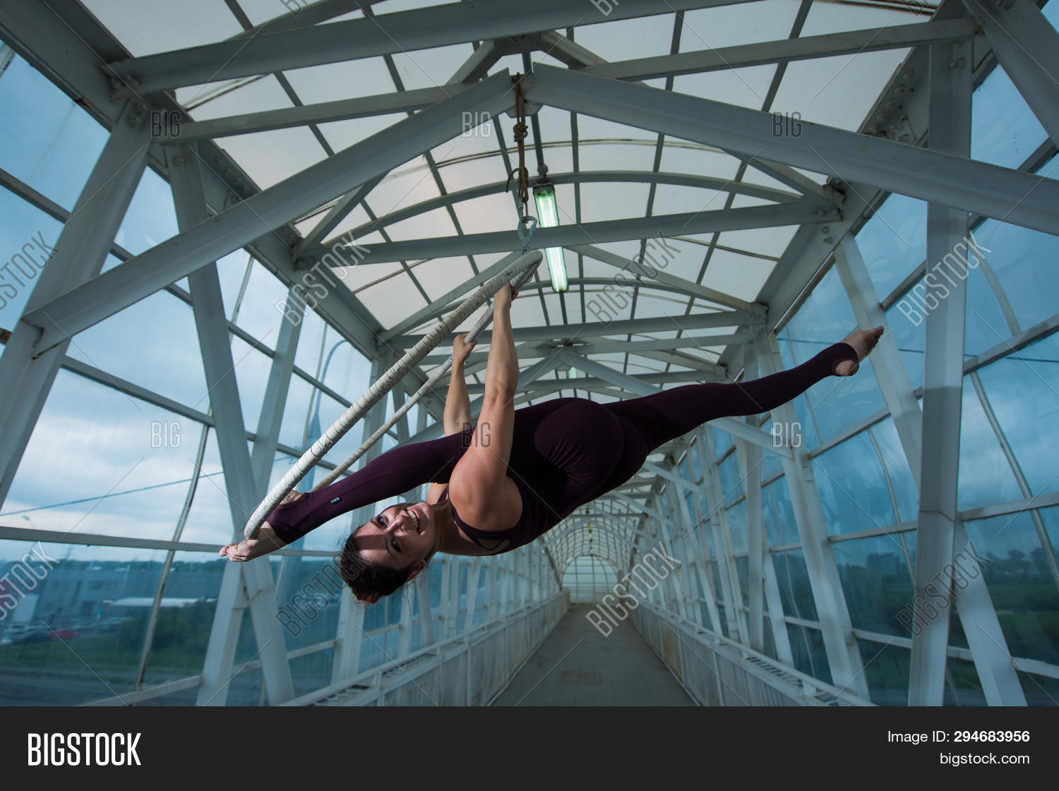 Air Gymnast Makes Image & Photo (Free Trial) | Bigstock