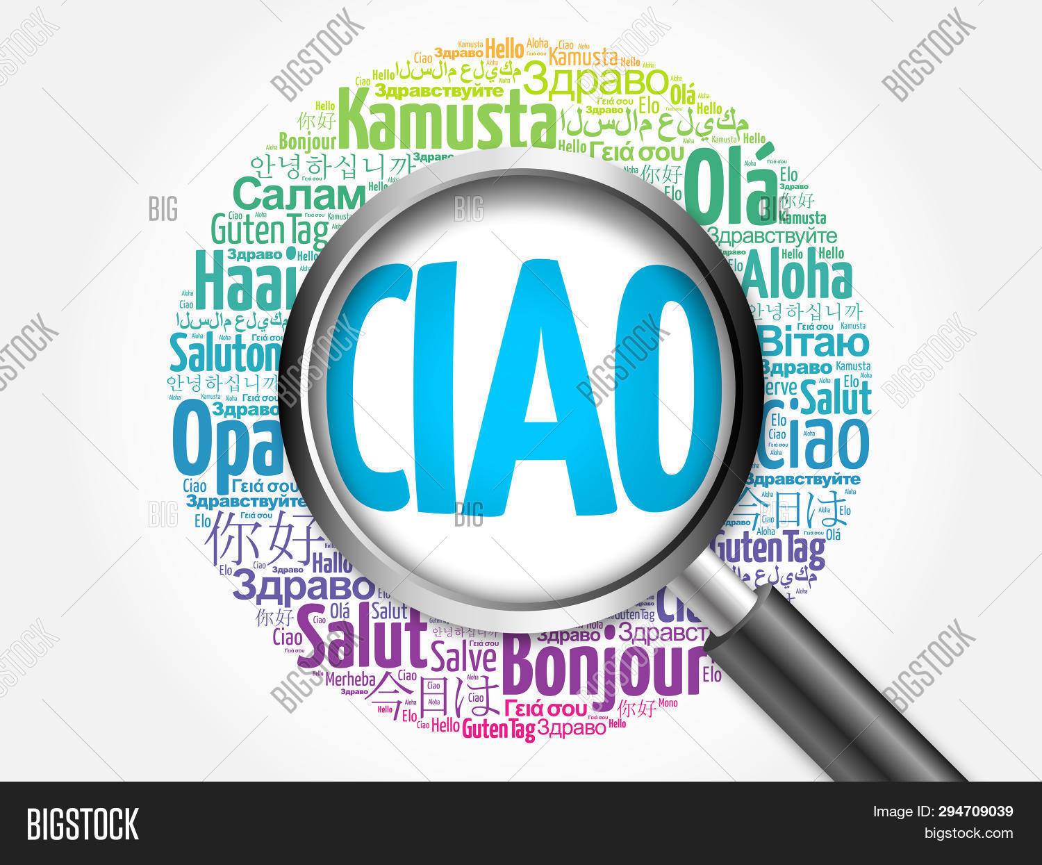 Ciao (hello Greeting Image & Photo (Free Trial) | Bigstock