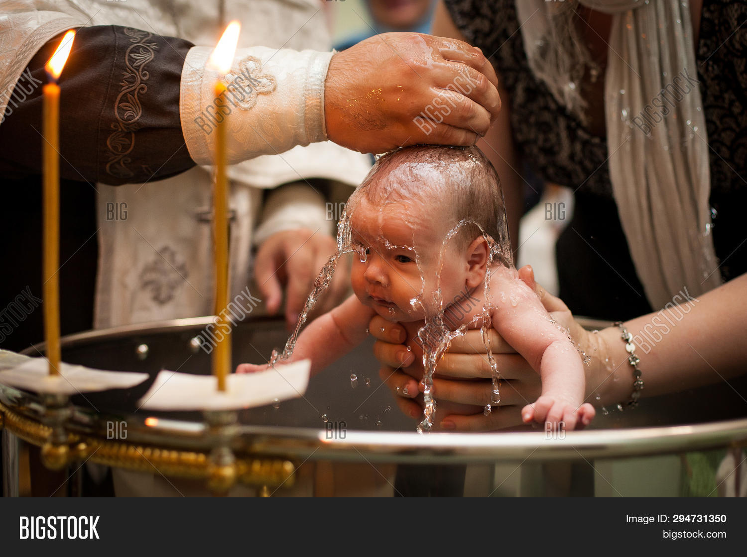 Newborn Baby Baptism Image & Photo (Free Trial) | Bigstock