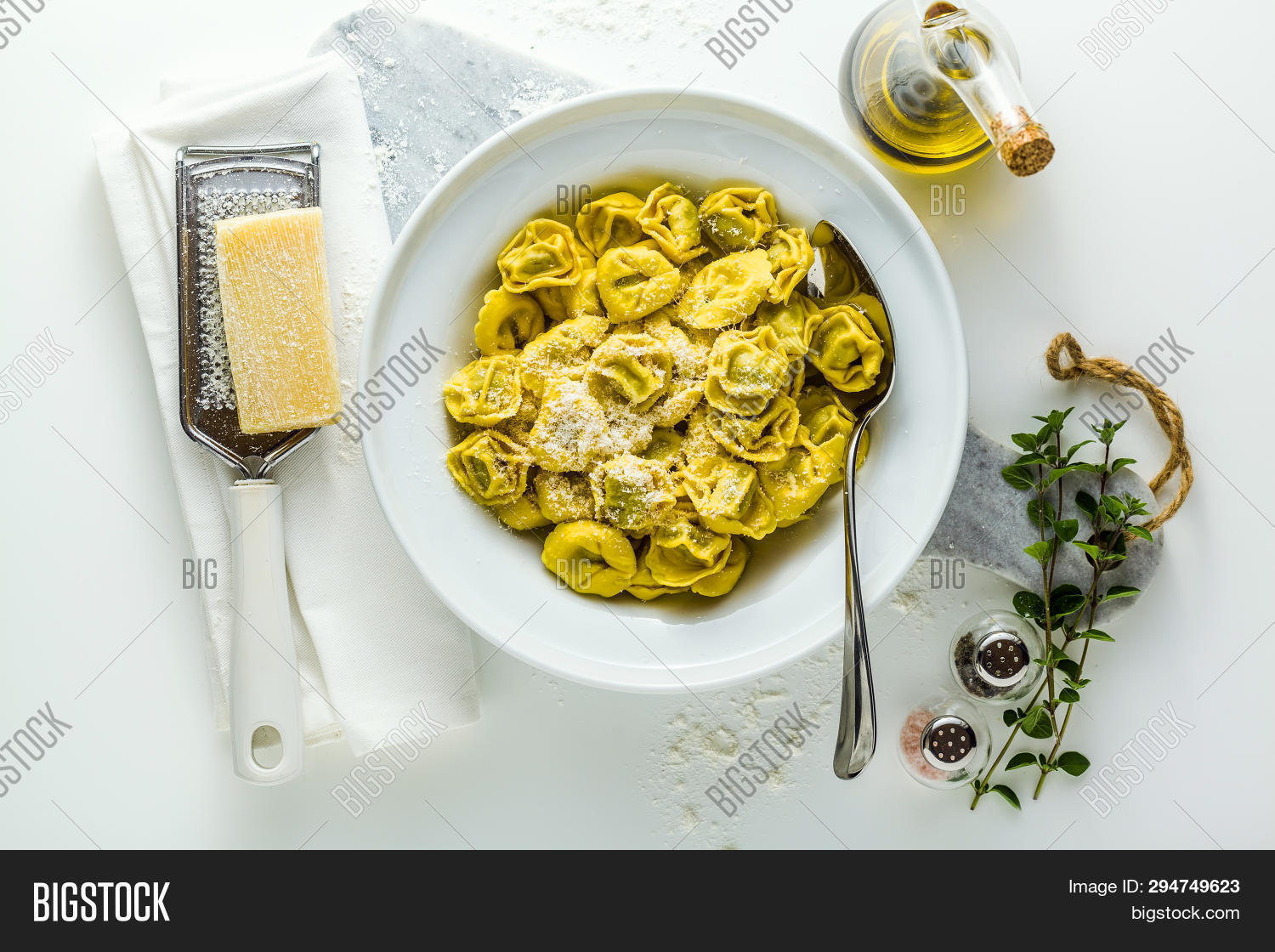Plate Italian Ravioli Image & Photo (Free Trial) | Bigstock