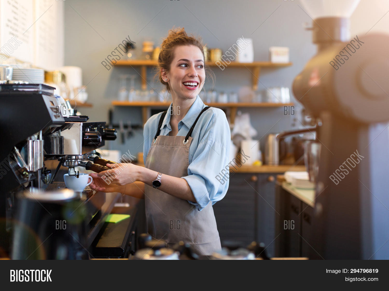 Young Barista Image & Photo (Free Trial) | Bigstock