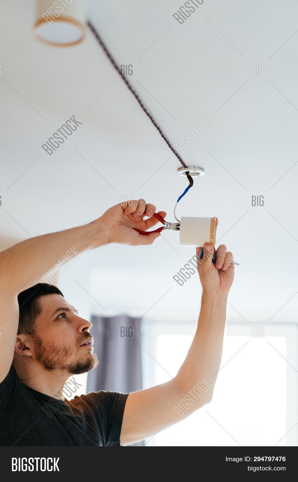 Man Pliers Hands Image & Photo (Free Trial) | Bigstock