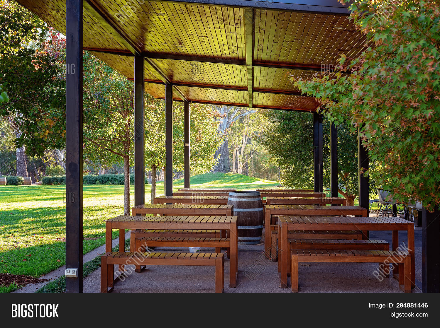 Outdoor Eatery Timber Image & Photo (Free Trial) | Bigstock