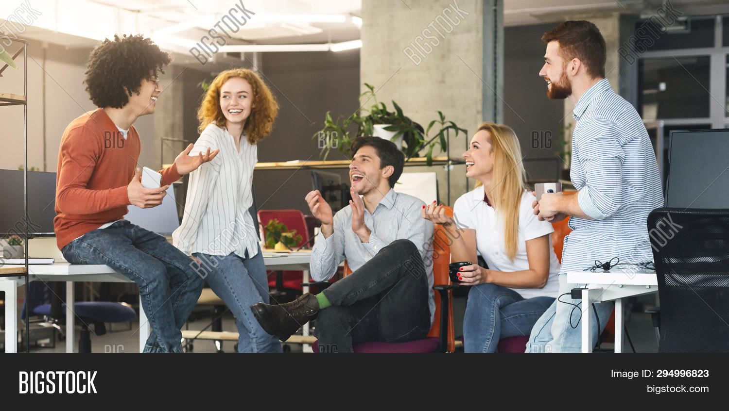 Friendship Workplace. Image & Photo (Free Trial) | Bigstock