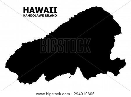 Vector Map Kahoolawe Vector & Photo (Free Trial) | Bigstock