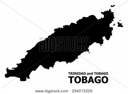 Vector Map Tobago Vector & Photo (Free Trial) | Bigstock