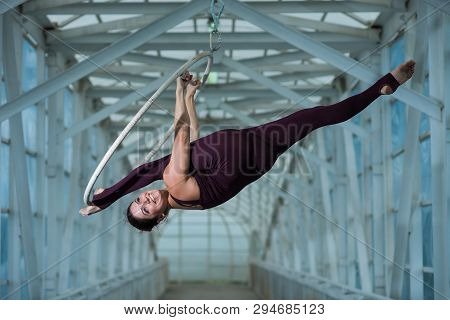 Air Gymnast Makes Image & Photo (Free Trial) | Bigstock