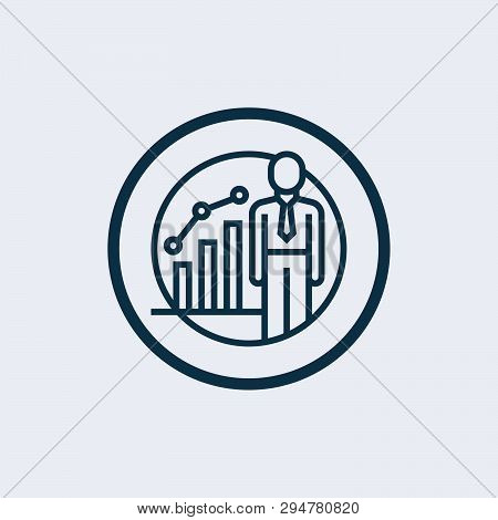 Progress Report Icon Vector & Photo (Free Trial) | Bigstock