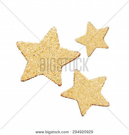 Three Gold Glitter Vector & Photo (Free Trial) | Bigstock