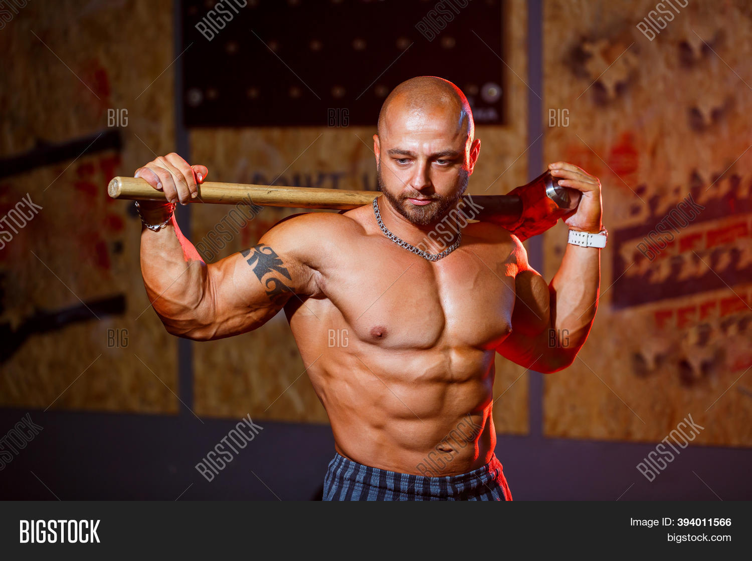 Strong Athletic Man Image & Photo (Free Trial) | Bigstock