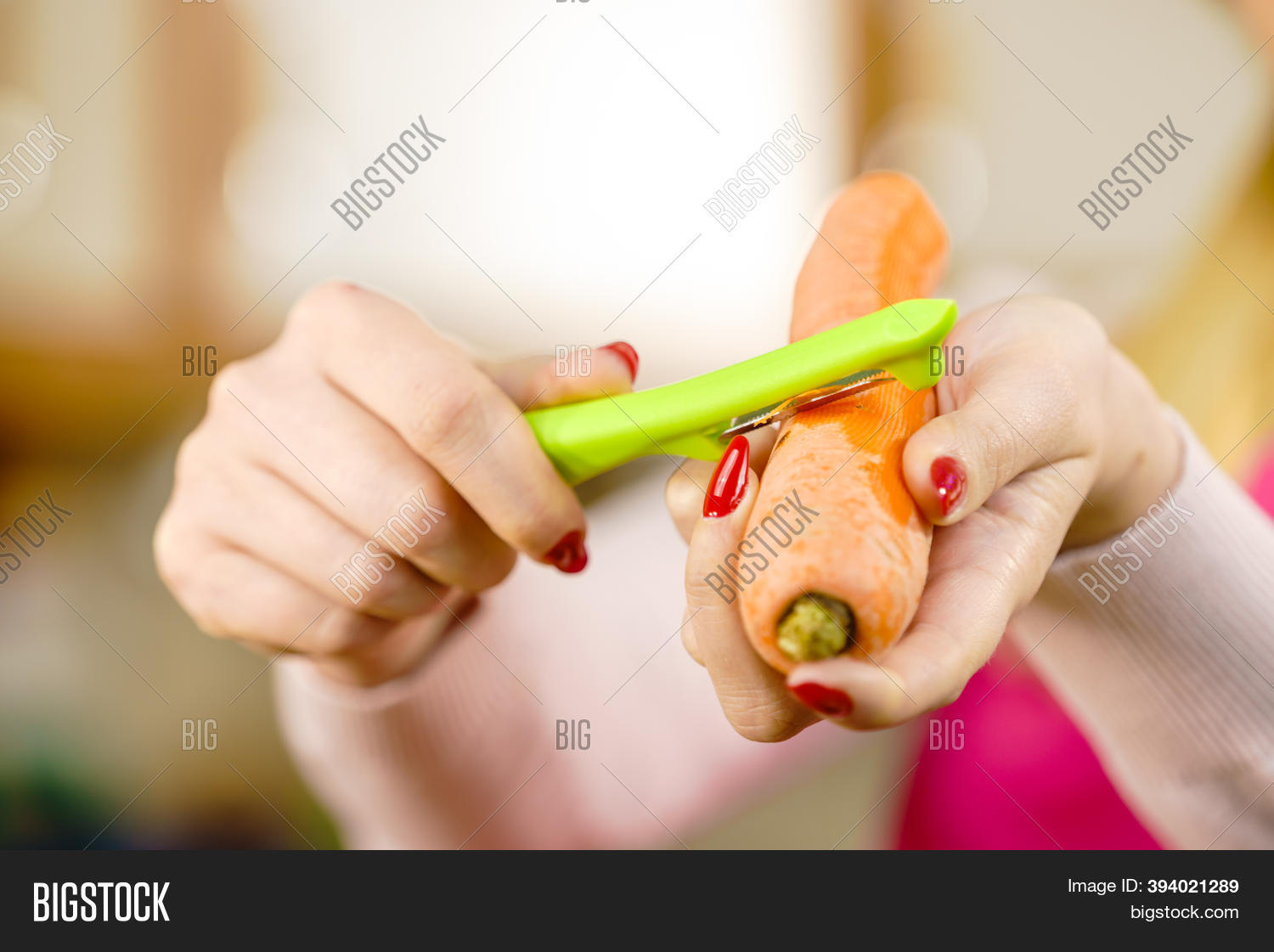 Woman Peeling Image & Photo (Free Trial) | Bigstock