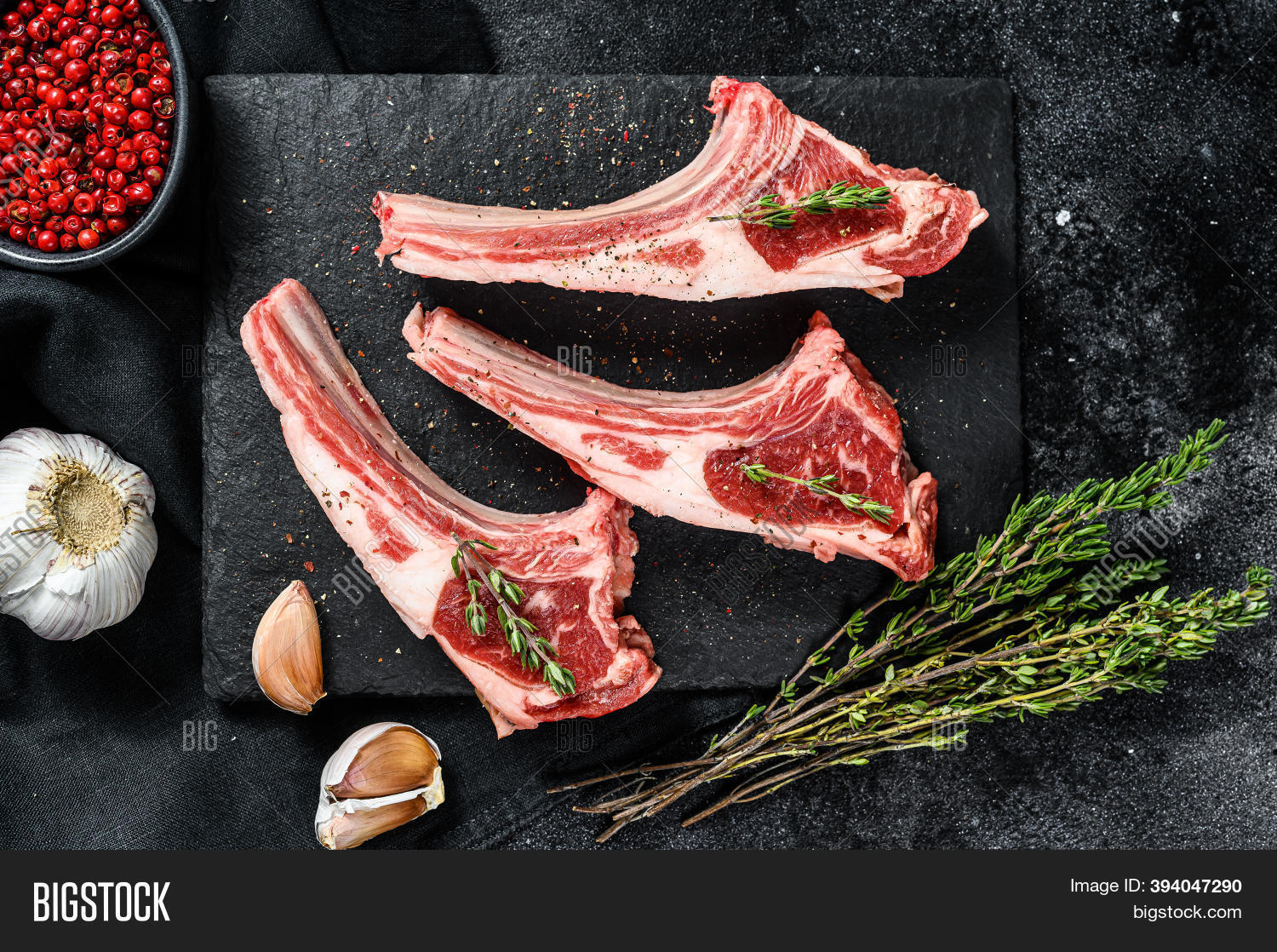 Raw Fresh Lamb Ribs Image & Photo (Free Trial) | Bigstock