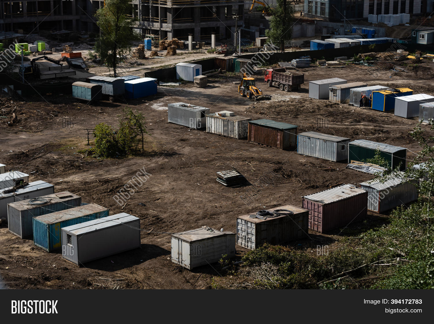 Construction Trailers Image & Photo (Free Trial) | Bigstock