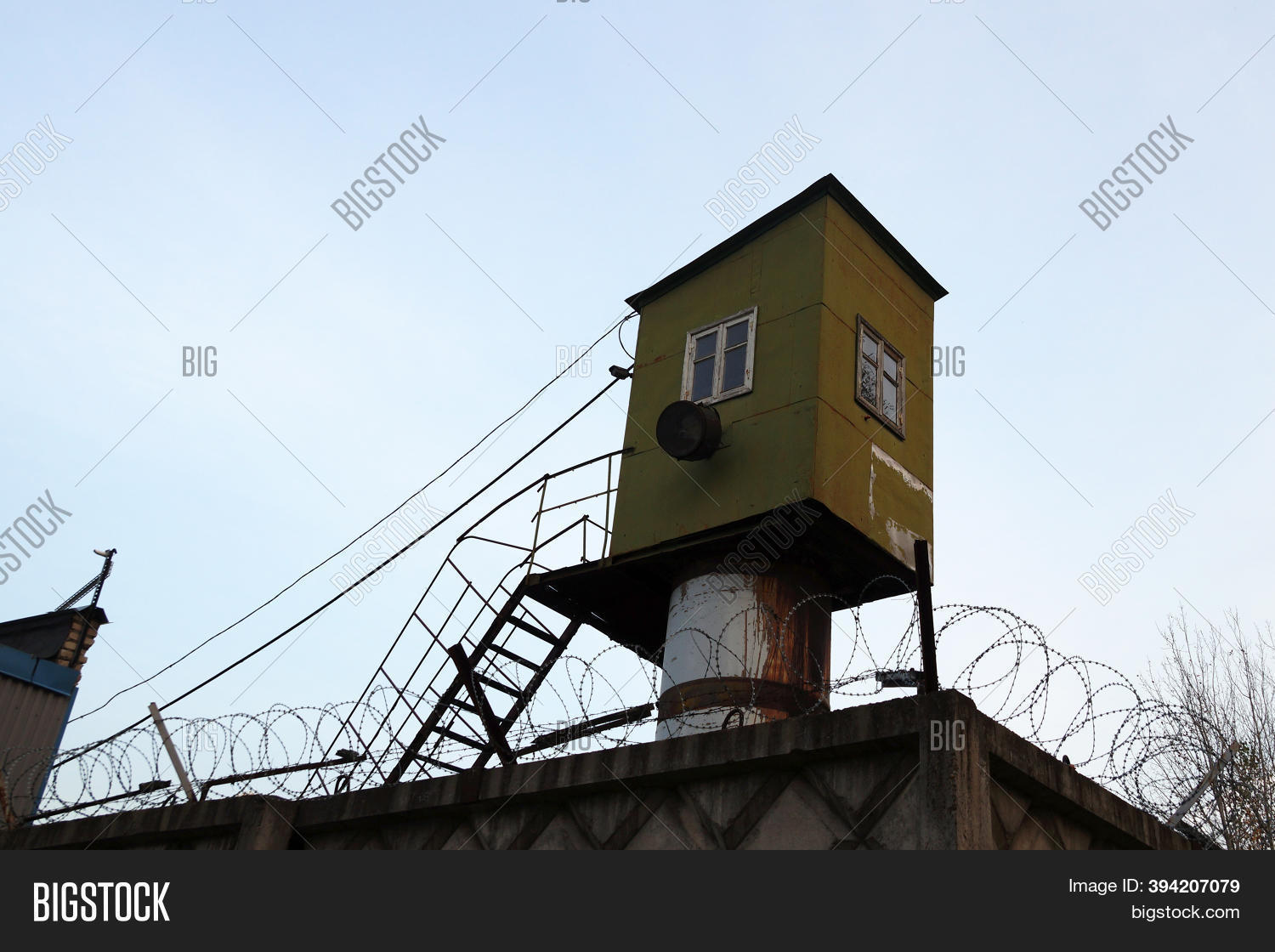 Prison Watchtower Image & Photo (Free Trial) | Bigstock
