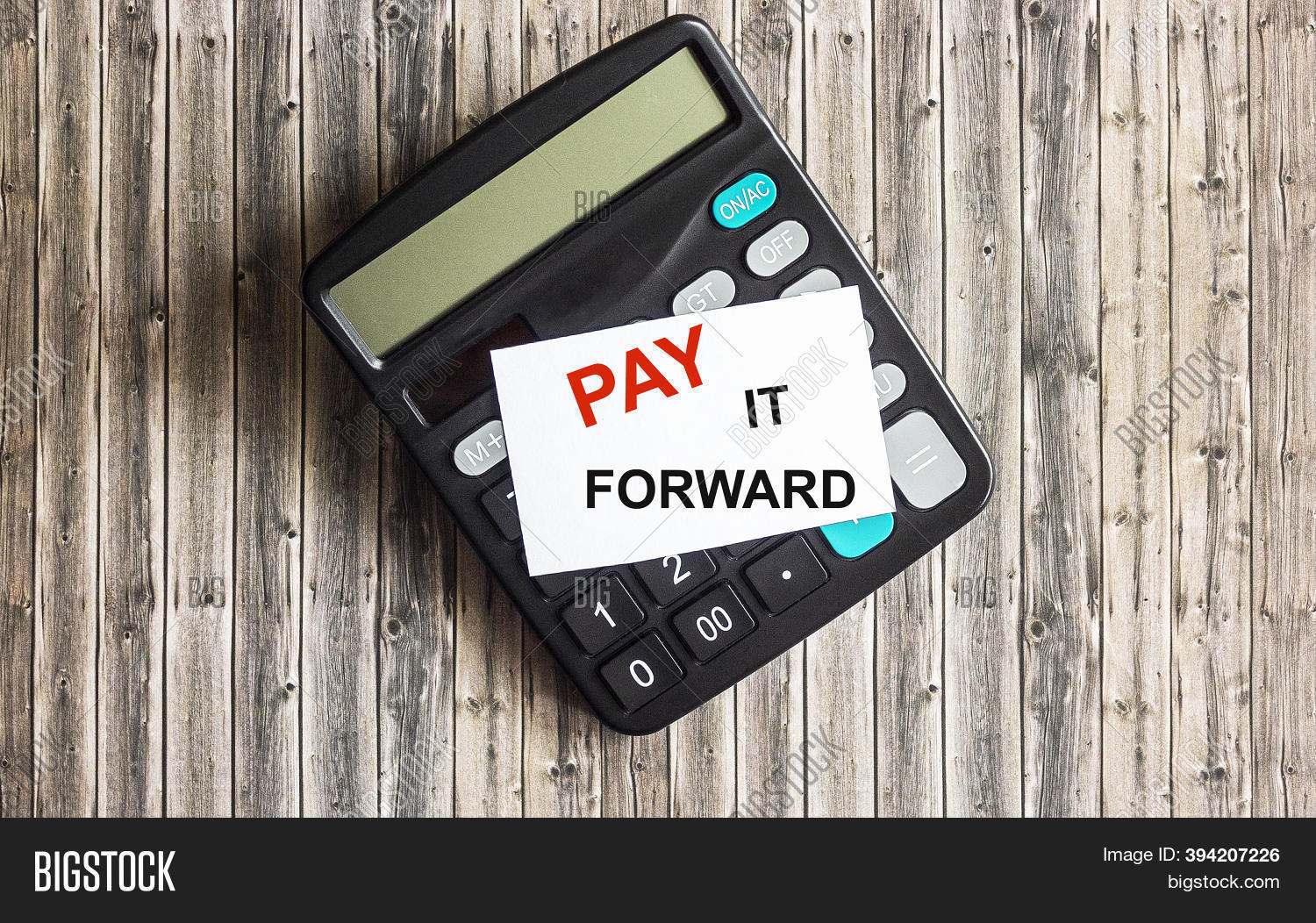 Phrase Pay Forward Red Image & Photo (Free Trial) | Bigstock