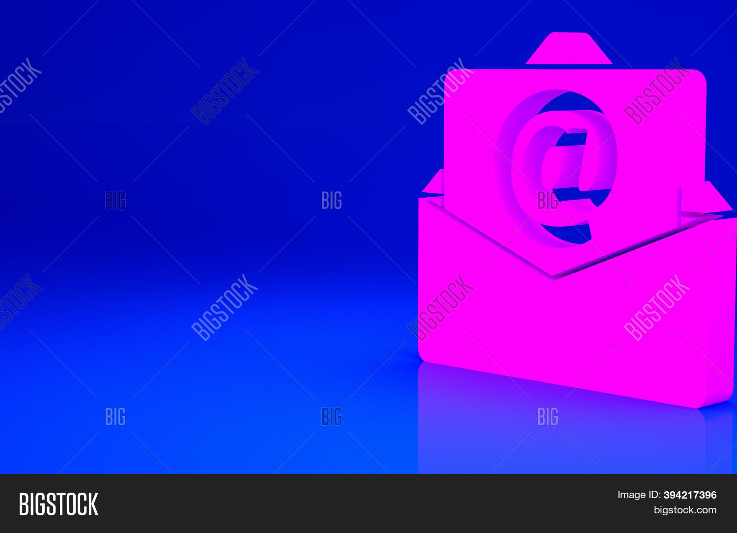 Pink Mail E-mail Icon Image & Photo (Free Trial) | Bigstock