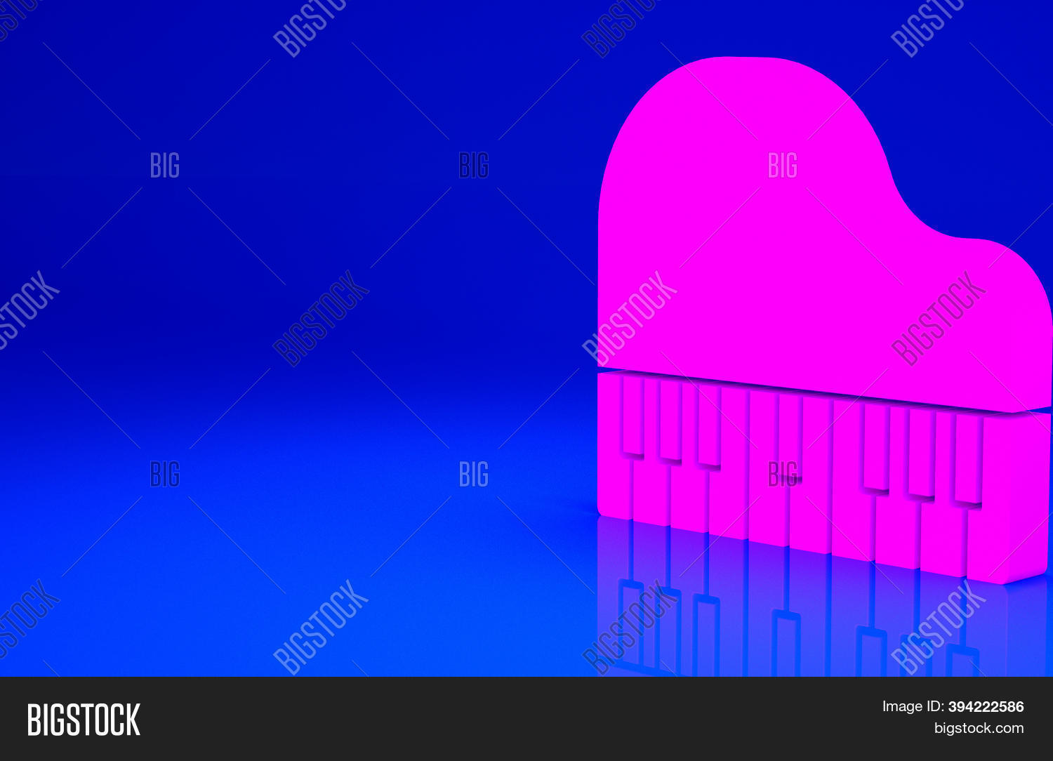 Pink Grand Piano Icon Image & Photo (Free Trial) | Bigstock