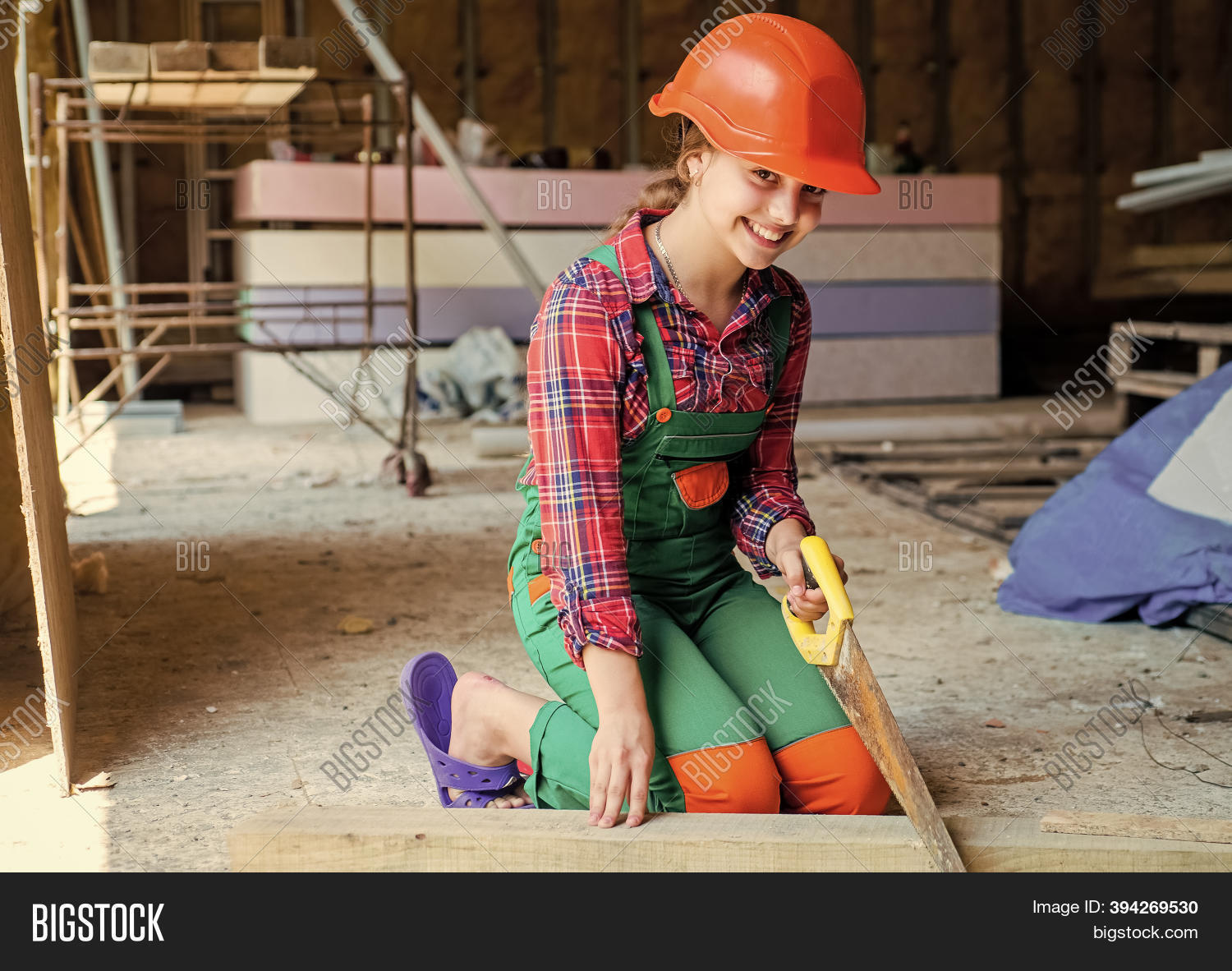 Little Girl Working Image & Photo (Free Trial) | Bigstock