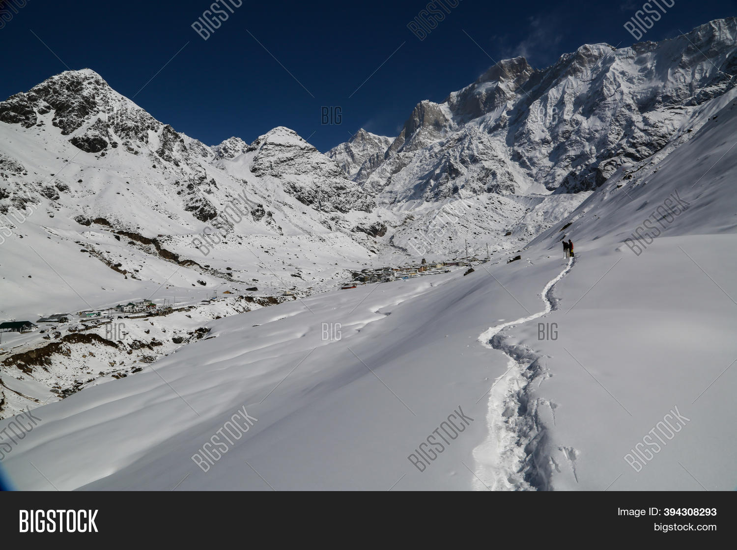 Snow Covered Kedarnath Image & Photo (Free Trial) | Bigstock
