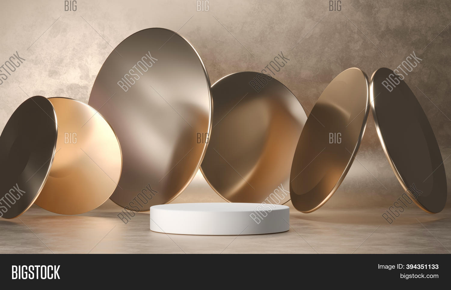 Round Podium Product Image & Photo (Free Trial) | Bigstock