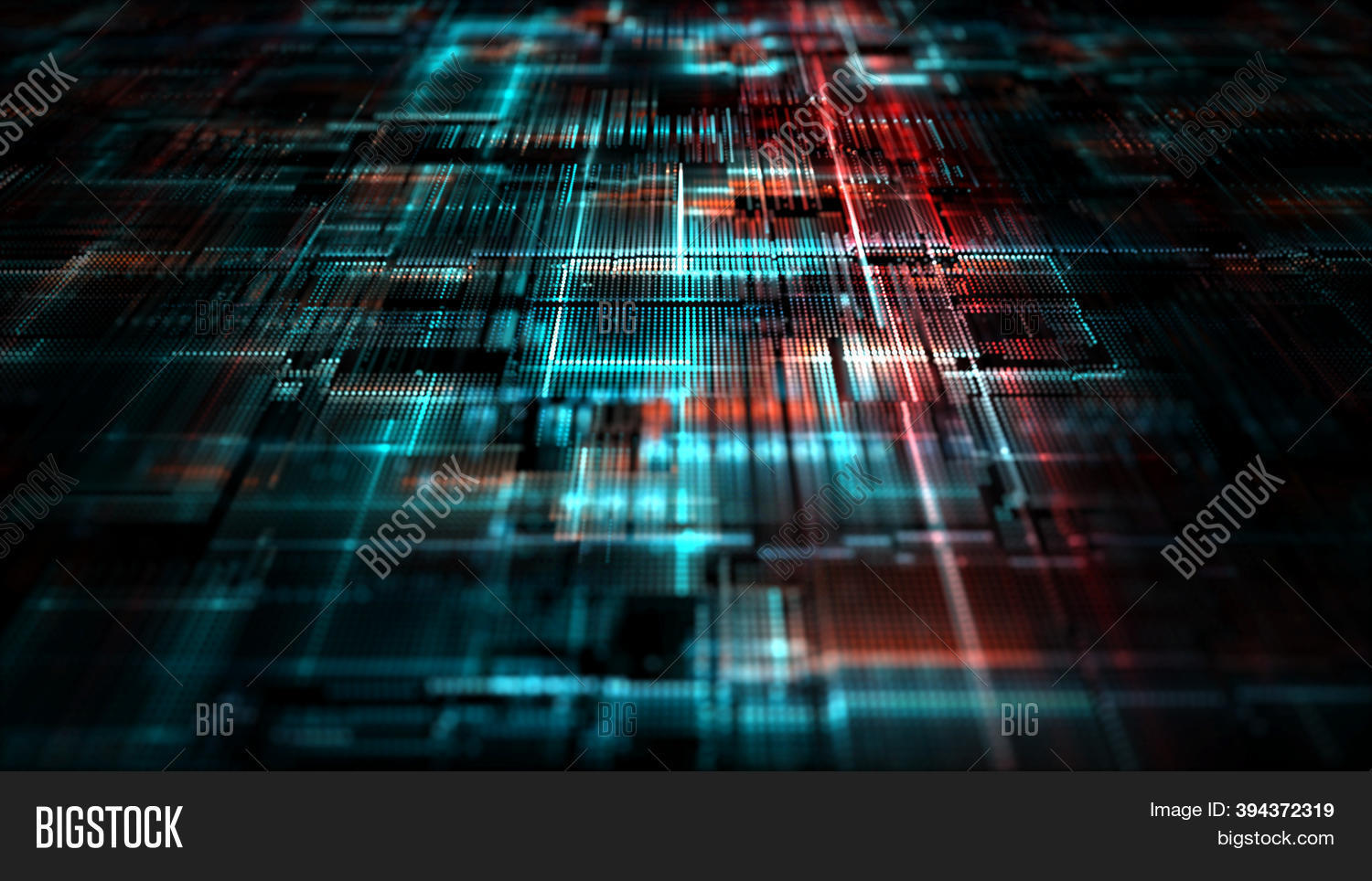 Digital Particle Light Image & Photo (Free Trial) | Bigstock