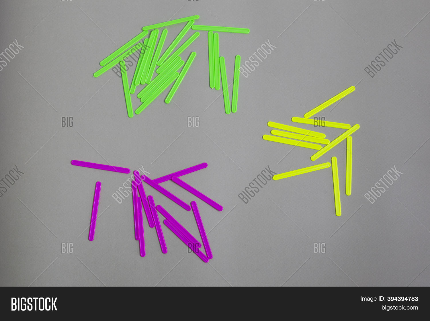 Counting Sticks Green Image & Photo (Free Trial) | Bigstock