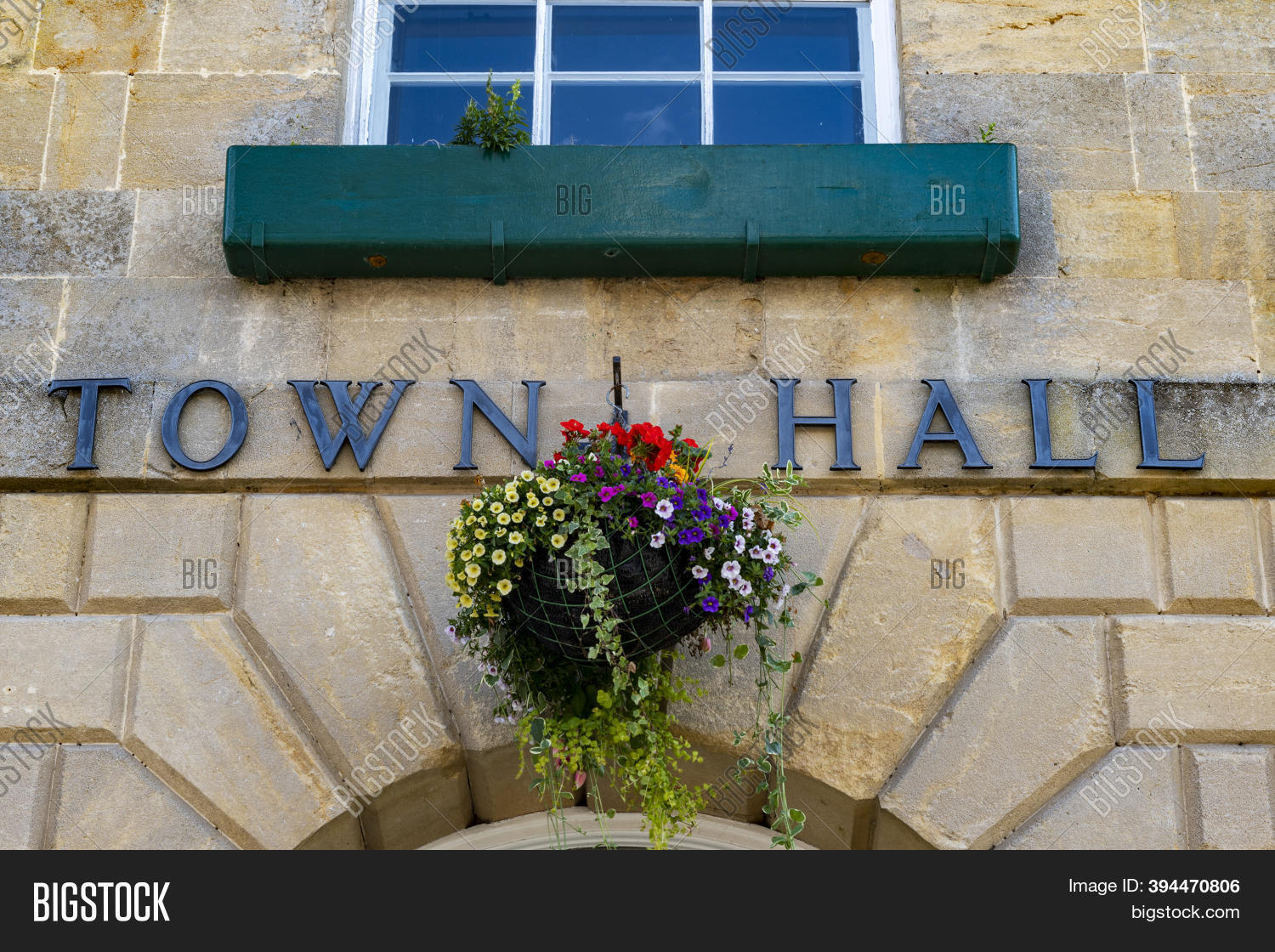 Town Hall Sign On Image & Photo (Free Trial) | Bigstock