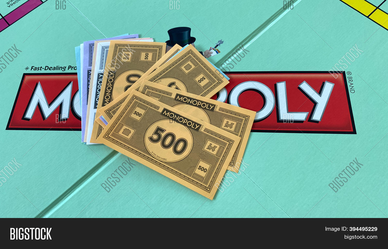 Money Game Monopoly By Image & Photo (Free Trial) | Bigstock