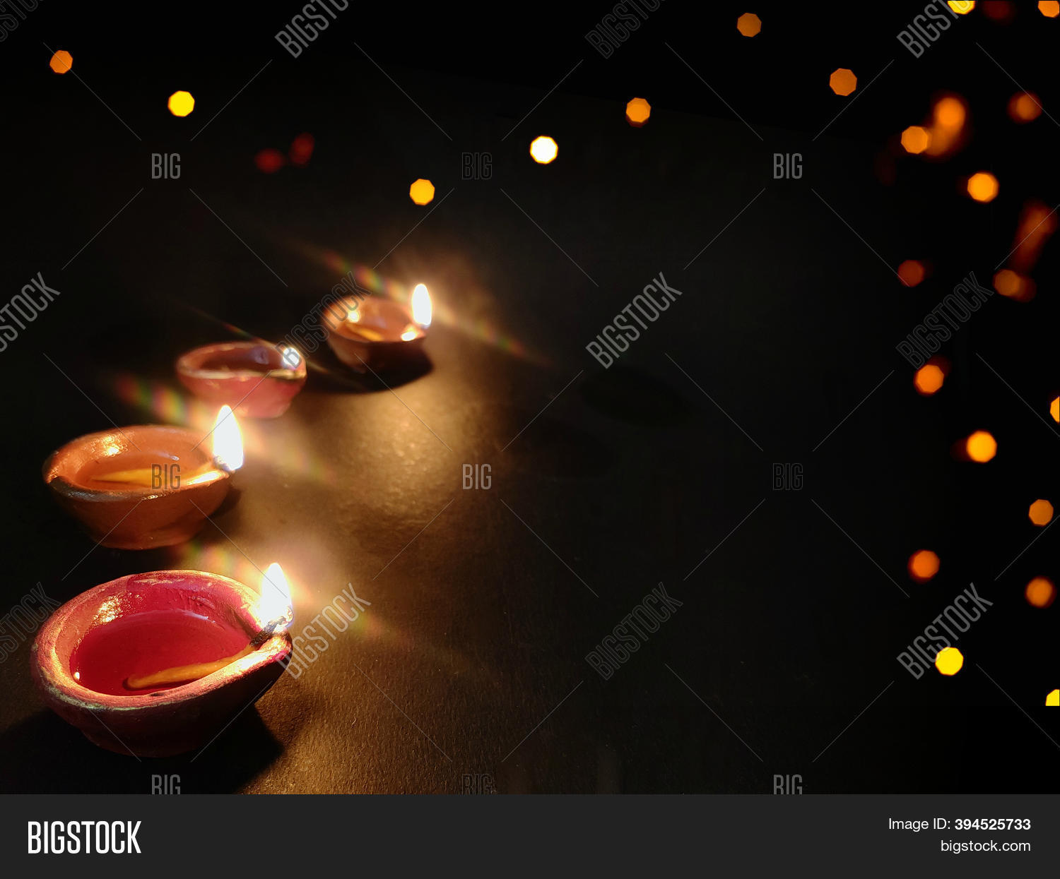 Clay Oil Lamp Diya Image & Photo (Free Trial) | Bigstock