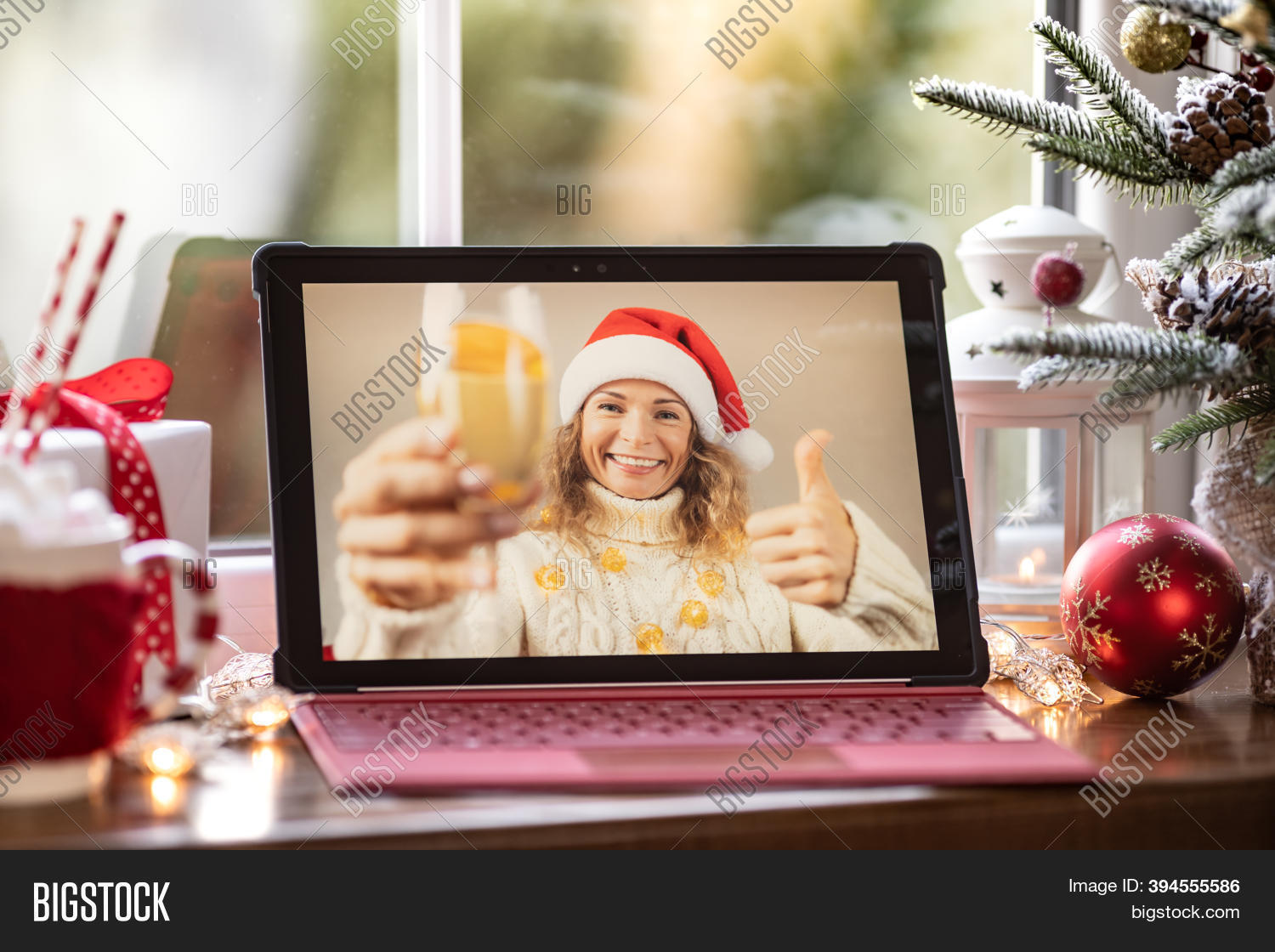 Online Christmas Party Image & Photo (Free Trial) | Bigstock