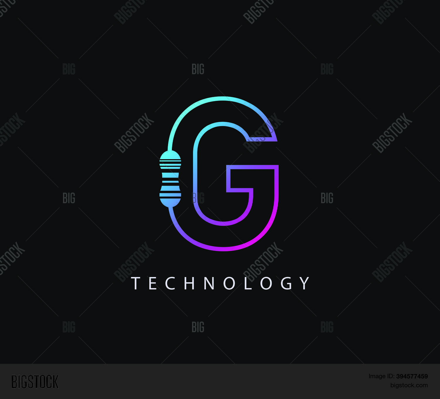 Electrical G Letter Vector & Photo (Free Trial) | Bigstock