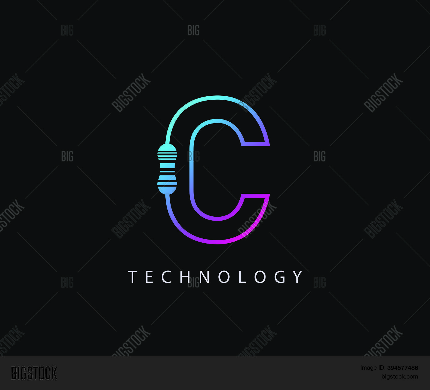 Electrical C Letter Vector & Photo (Free Trial) | Bigstock