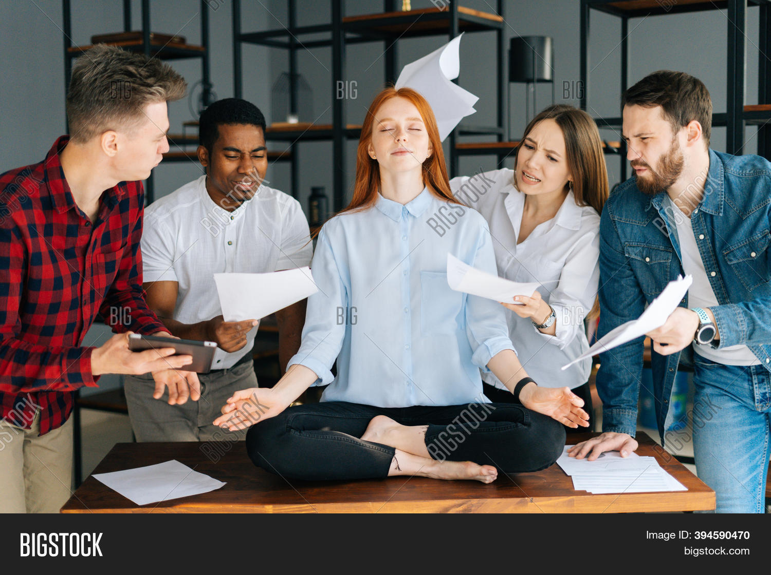 Portrait Calm Young Image & Photo (Free Trial) | Bigstock