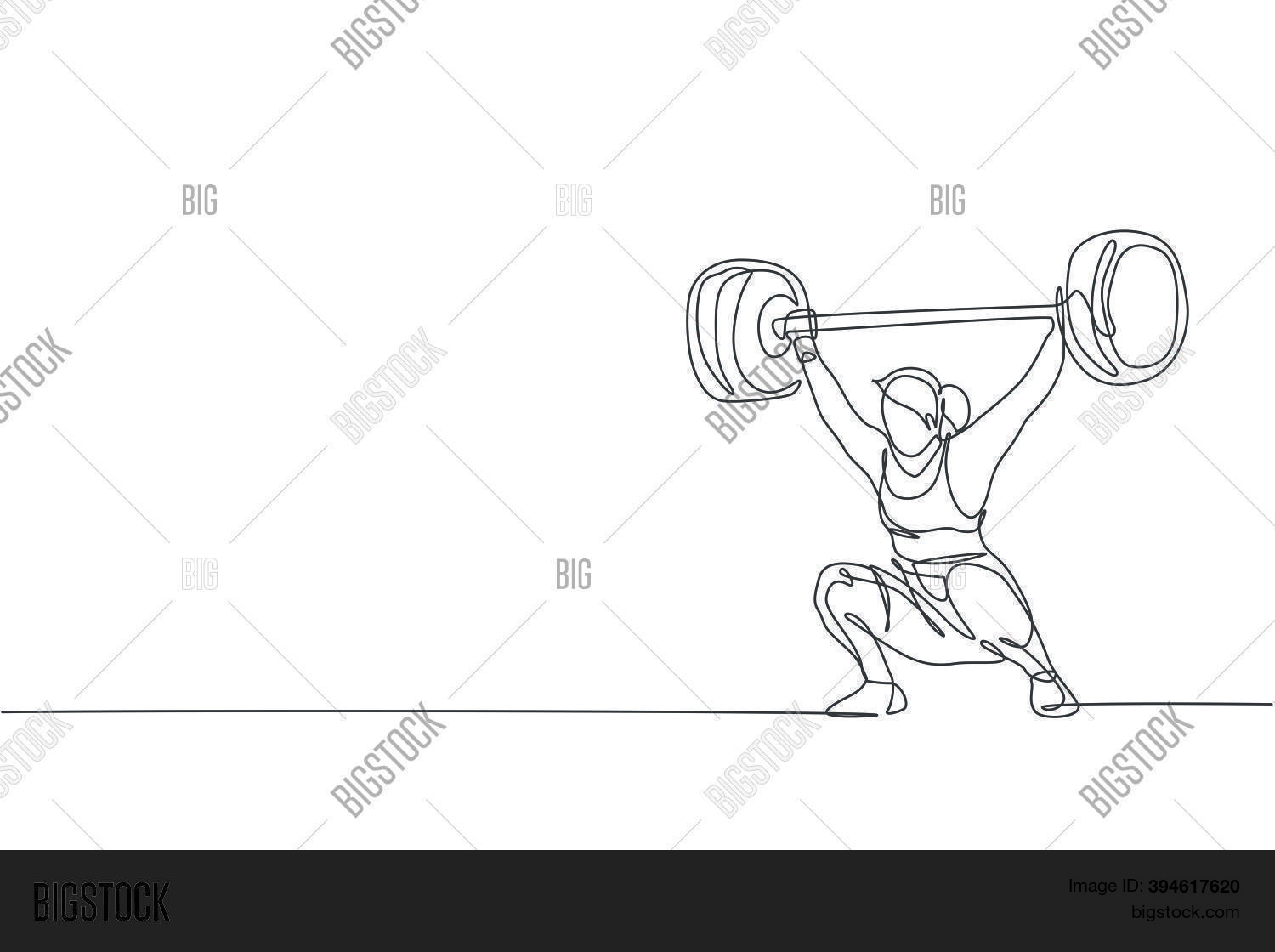 One Single Line Vector & Photo (Free Trial) | Bigstock