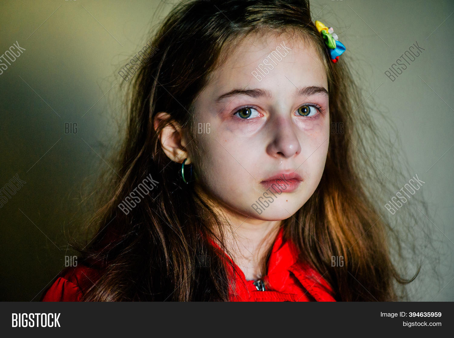 Little Sad Girl After Image & Photo (Free Trial) | Bigstock