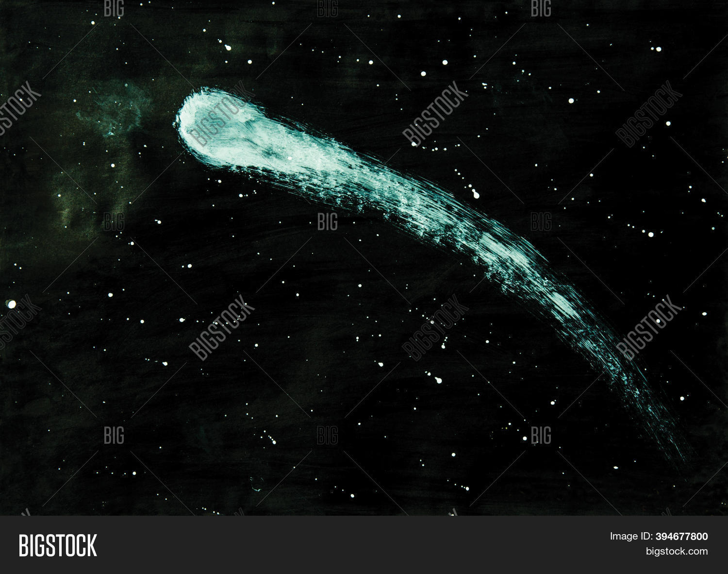 Drawing Large Comet Image & Photo (Free Trial) | Bigstock