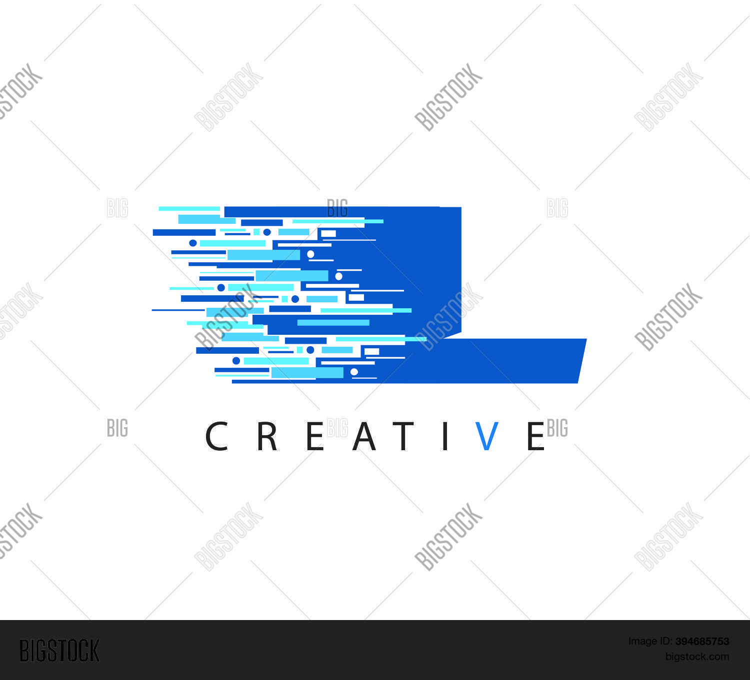 Letter L Digital Vector & Photo (Free Trial) | Bigstock