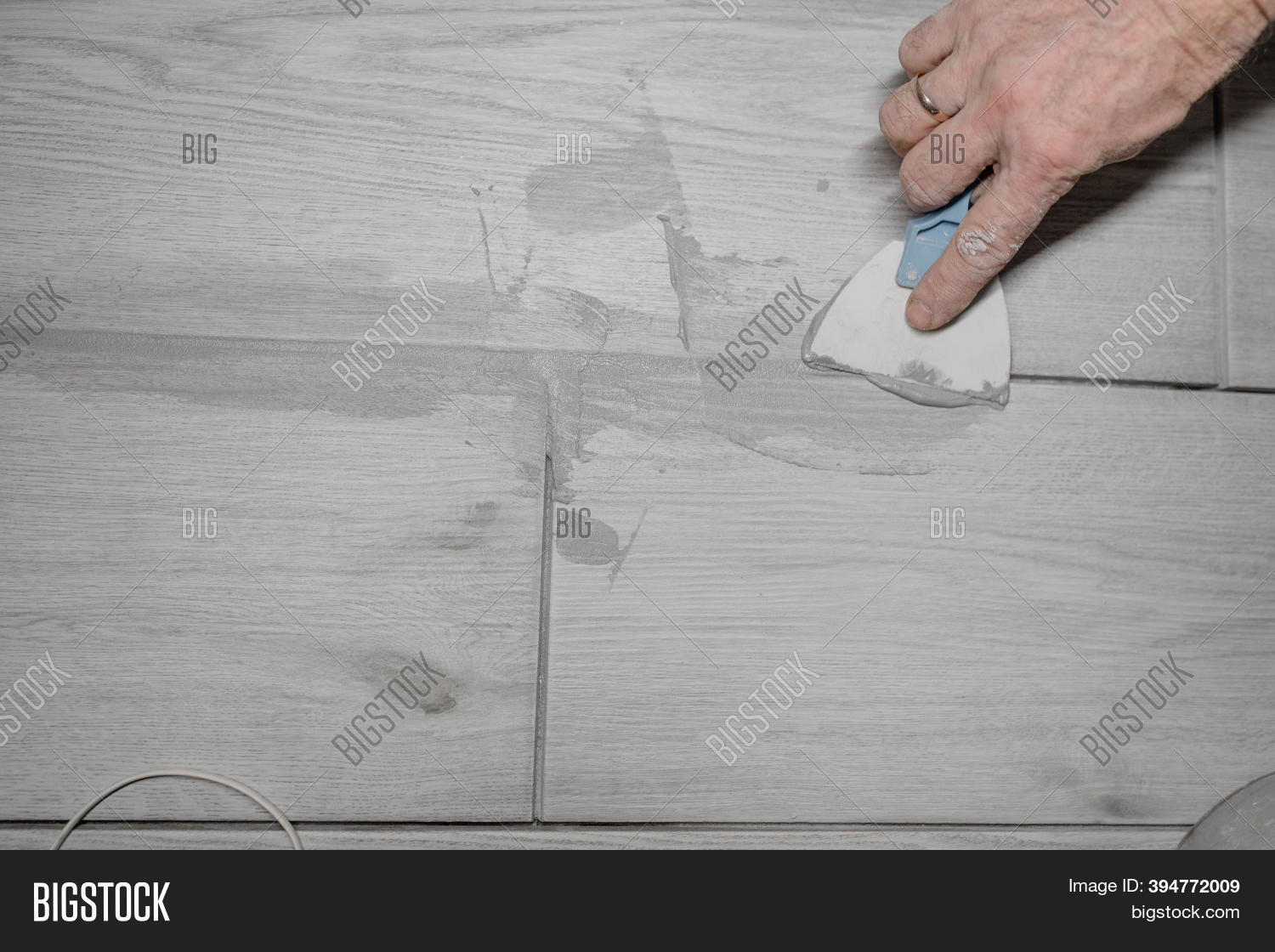 Jointing Floor Tiles. Image & Photo (Free Trial) | Bigstock