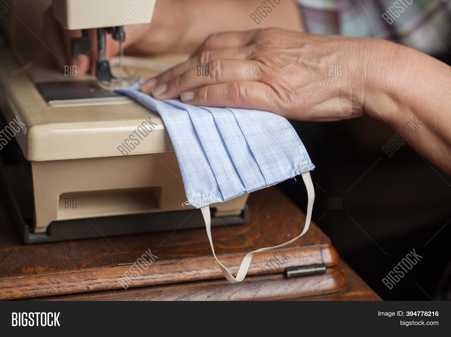Woman Hand Sewing Face Image & Photo (Free Trial) | Bigstock