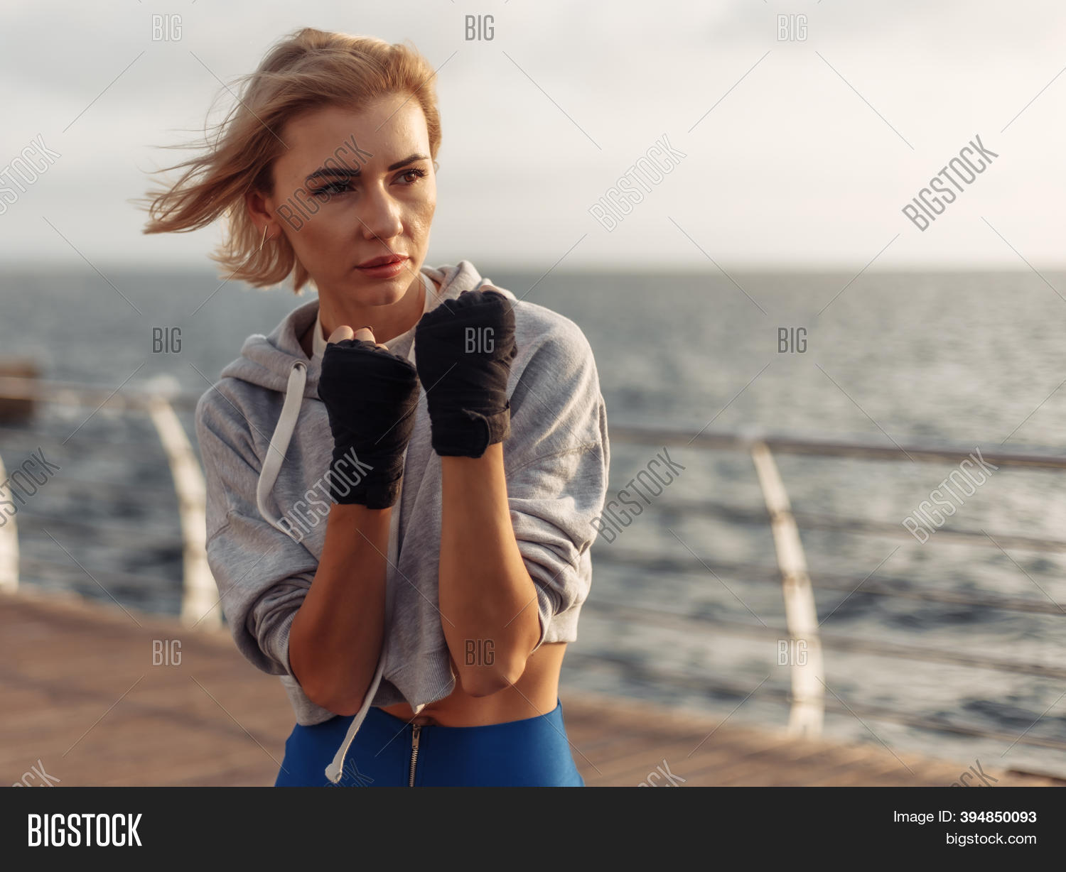 Young Woman Kickboxer Image & Photo (Free Trial) | Bigstock