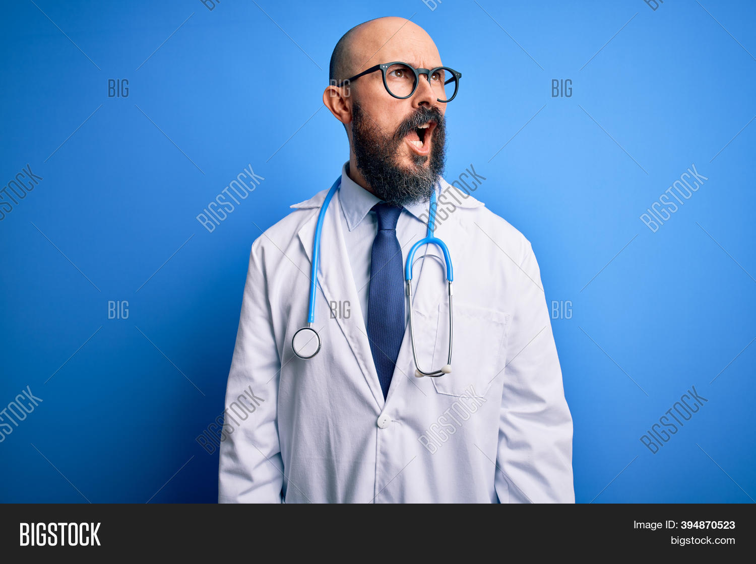 Handsome Bald Doctor Image & Photo (Free Trial) | Bigstock